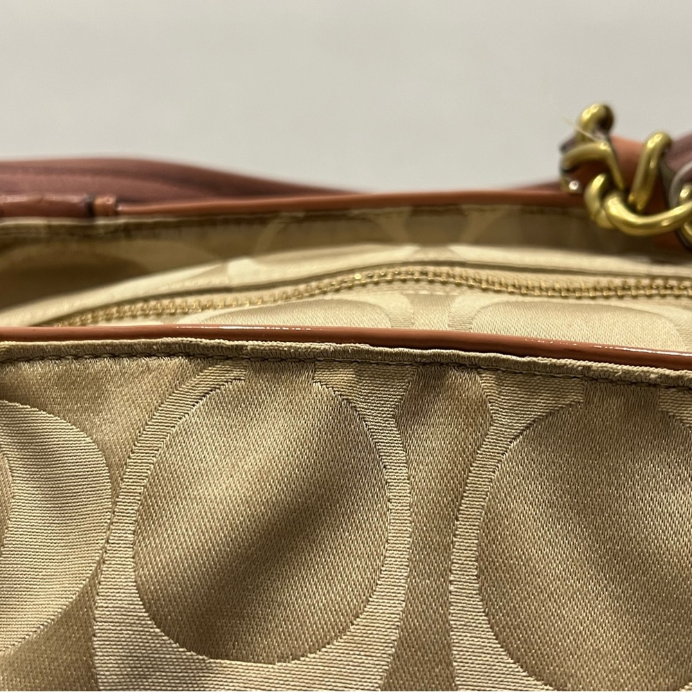 Coach Op Art Signature Toto Handbags - Gem